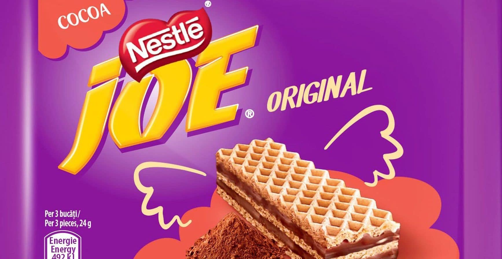 Joe, o napolitana dulce fabricata in Romania - fabricatinRO