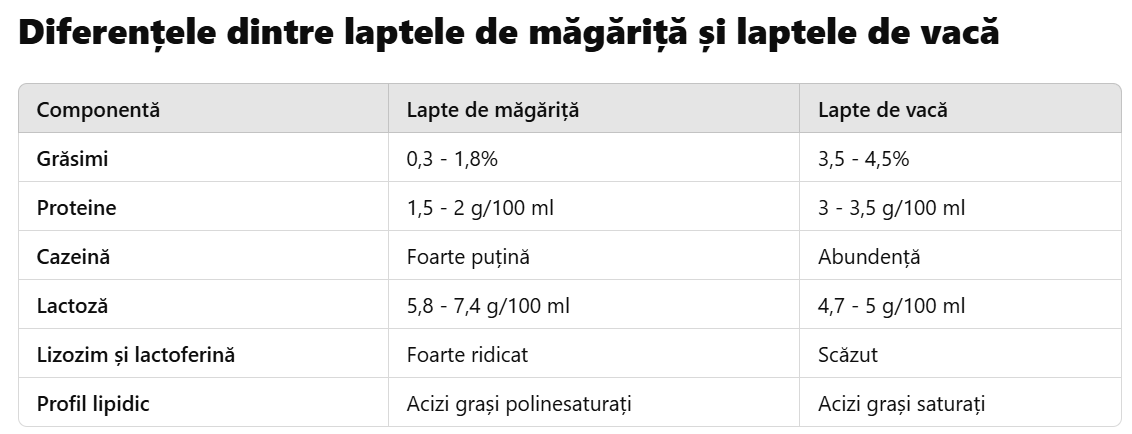 Laptele de măgăriță grăsimi – Un superaliment