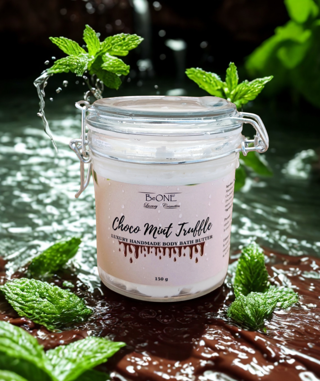 Choco Mint Truffle Vanilla Velvet Unt de corp pentru baie